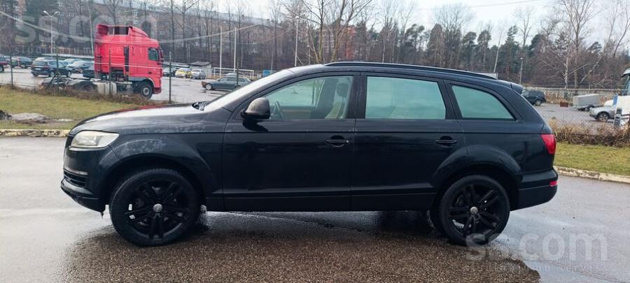 Melns Audi Q7 2007 Rīga, ar dzinēja tilpumu 3.00 L un nobraukumu 360 tūkst. km par 2500 €, foto 2 vietnē AUTOMOTO.COM.LV