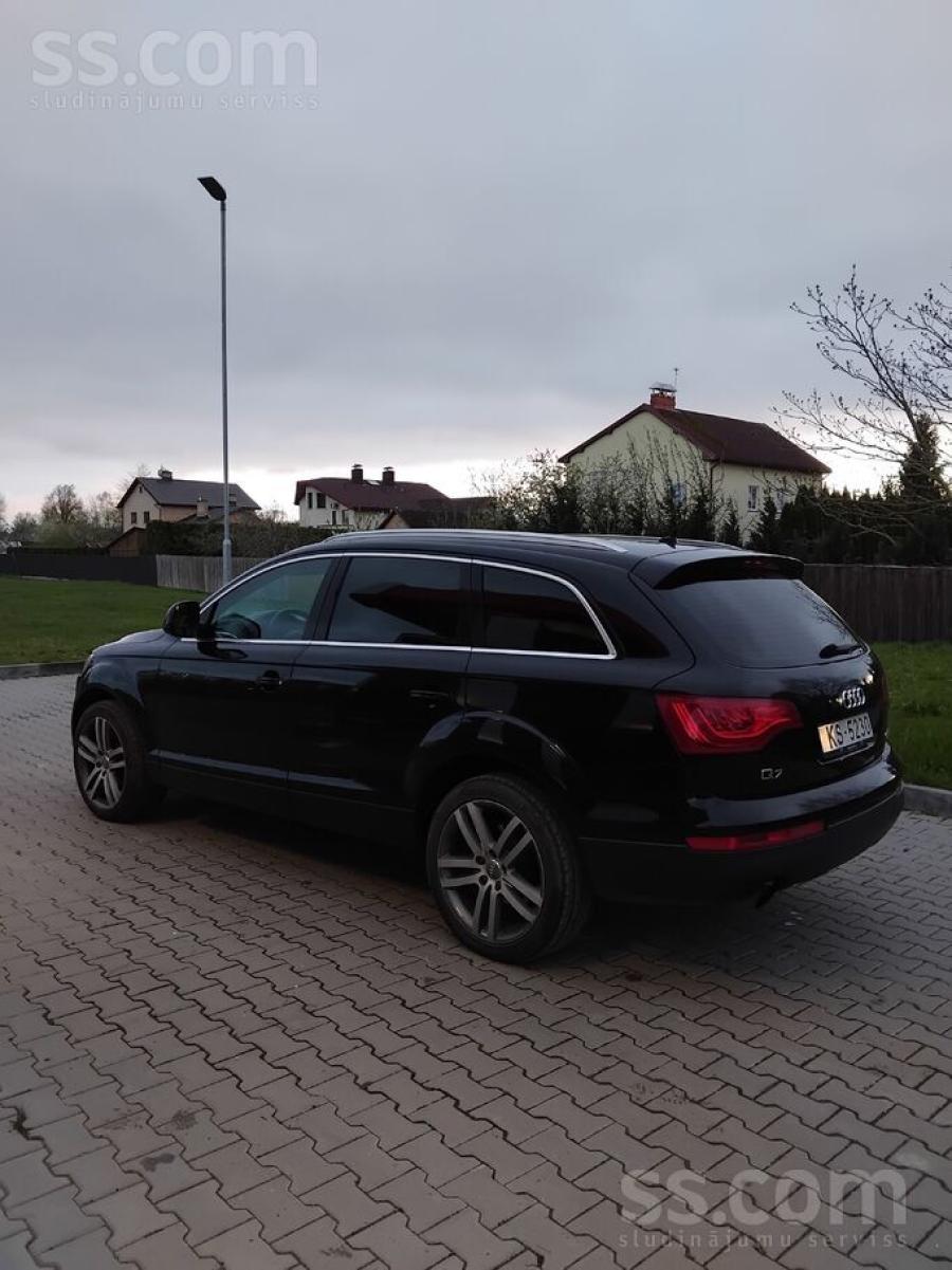 Melns Audi Q7 2007 Jelgava, ar dzinēja tilpumu 3.00 L un nobraukumu 309 tūkst. km par 8100 €, foto 4 vietnē AUTOMOTO.COM.LV