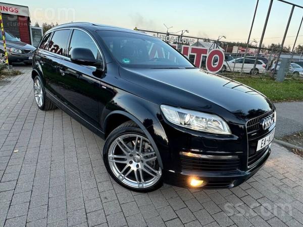 Melns Audi Q7 2007 Rīga, ar dzinēja tilpumu 4.20 L un nobraukumu 0 tūkst. km par 8550 €, foto 5 vietnē AUTOMOTO.COM.LV