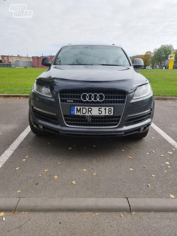 Black Audi Q7 2007 in Vilnius, with an engine capacity of 3.00 L and mileage of 280 thousand km for 6500 €, photo 1 on AUTOMOTO.COM.LV