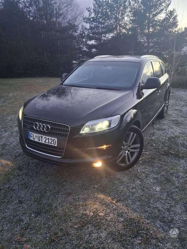 Black Audi Q7 2007 in Silute, with an engine capacity of 4.13 L and mileage of 198 thousand km for 6200 €, photo 1 on AUTOMOTO.COM.LV
