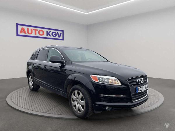 Black Audi Q7 2007 in Vilnius, with an engine capacity of 3.60 L and mileage of 224 thousand km for 4499 €, photo 6 on AUTOMOTO.COM.LV