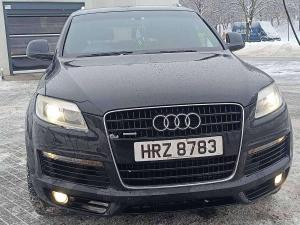 Black Audi Q7 2007 in Vilnius, with an engine capacity of 2.97 L and mileage of 191 thousand km for 2900 €, photo 3 on AUTOMOTO.COM.LV