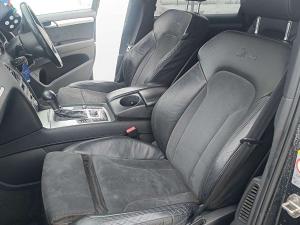 Black Audi Q7 2007 in Vilnius, with an engine capacity of 2.97 L and mileage of 191 thousand km for 2900 €, photo 8 on AUTOMOTO.COM.LV