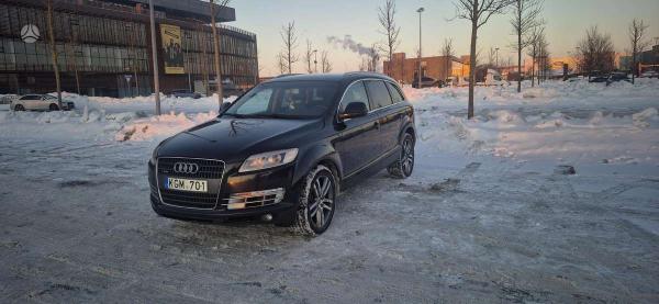 Melns Audi Q7 2007 Klaipėda, ar dzinēja tilpumu 2.97 L un nobraukumu 425 tūkst. km par 5200 €, foto 1 vietnē AUTOMOTO.COM.LV