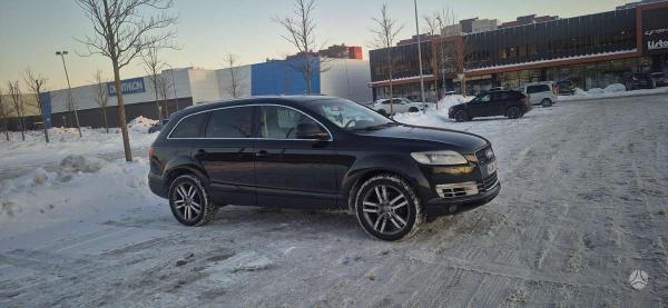 Melns Audi Q7 2007 Klaipėda, ar dzinēja tilpumu 2.97 L un nobraukumu 425 tūkst. km par 5200 €, foto 5 vietnē AUTOMOTO.COM.LV