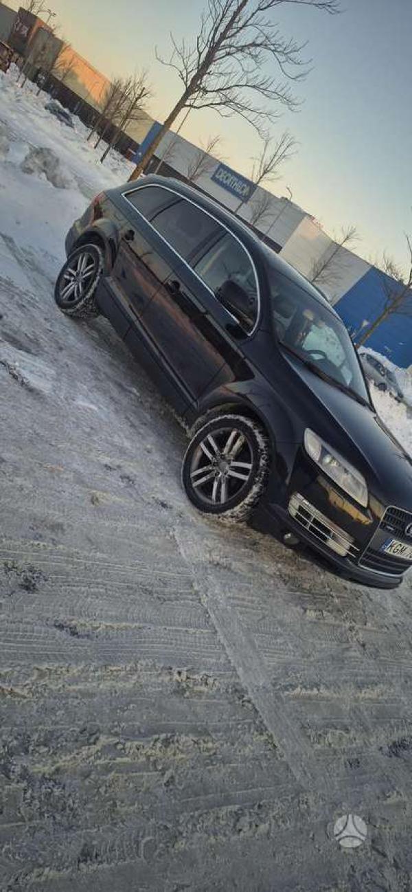Melns Audi Q7 2007 Klaipėda, ar dzinēja tilpumu 2.97 L un nobraukumu 425 tūkst. km par 5200 €, foto 7 vietnē AUTOMOTO.COM.LV