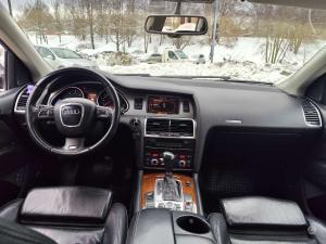 Melns Audi Q7 2007 Viļņa, ar dzinēja tilpumu 2.97 L un nobraukumu 256 tūkst. km par 5300 €, foto 5 vietnē AUTOMOTO.COM.LV