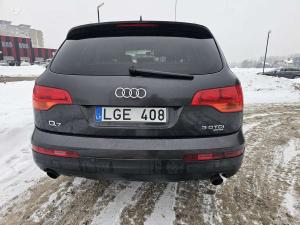 Melns Audi Q7 2007 Kauņa, ar dzinēja tilpumu 3.00 L un nobraukumu 292 tūkst. km par 5650 €, foto 7 vietnē AUTOMOTO.COM.LV