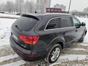 Melns Audi Q7 2007 Kauņa, ar dzinēja tilpumu 3.00 L un nobraukumu 292 tūkst. km par 5650 €, foto 14 vietnē AUTOMOTO.COM.LV