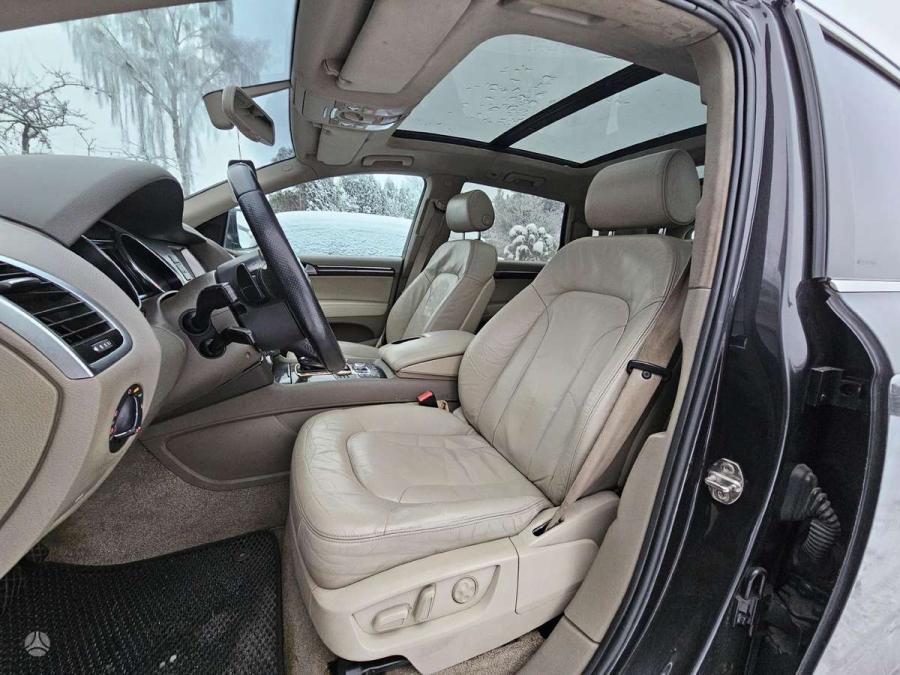Melns Audi Q7 2007 Kauņa, ar dzinēja tilpumu 3.00 L un nobraukumu 292 tūkst. km par 5650 €, foto 16 vietnē AUTOMOTO.COM.LV