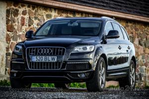 Black Audi Q7 2007 in Keila, with an engine capacity of 3.00 L and mileage of 415 thousand km for 6500 €, photo 3 on AUTOMOTO.COM.LV