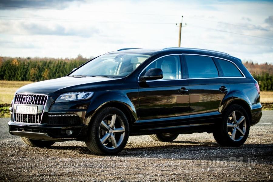 Black Audi Q7 2007 in Keila, with an engine capacity of 3.00 L and mileage of 415 thousand km for 6500 €, photo 4 on AUTOMOTO.COM.LV