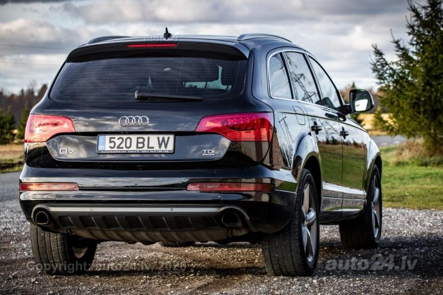 Black Audi Q7 2007 in Keila, with an engine capacity of 3.00 L and mileage of 415 thousand km for 6500 €, photo 8 on AUTOMOTO.COM.LV