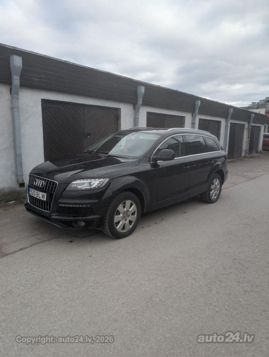 Black Audi Q7 2007 in Keila, with an engine capacity of 3.00 L and mileage of 415 thousand km for 6500 €, photo 14 on AUTOMOTO.COM.LV