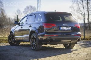 Black Audi Q7 2007 in Riga, with an engine capacity of 3.00 L and mileage of 0 thousand km for 8790 €, photo 5 on AUTOMOTO.COM.LV