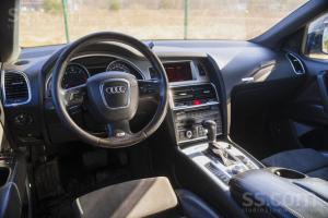 Black Audi Q7 2007 in Riga, with an engine capacity of 3.00 L and mileage of 0 thousand km for 8790 €, photo 8 on AUTOMOTO.COM.LV