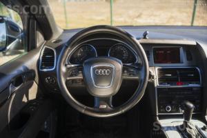 Black Audi Q7 2007 in Riga, with an engine capacity of 3.00 L and mileage of 0 thousand km for 8790 €, photo 17 on AUTOMOTO.COM.LV