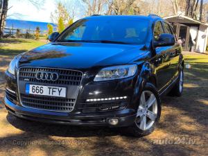 Black Audi Q7 2007 in Tallinn, with an engine capacity of 3.00 L and mileage of 412 thousand km for 4998 €, photo 3 on AUTOMOTO.COM.LV