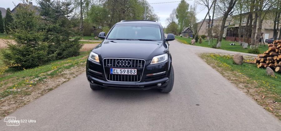 Melns Audi Q7 2007 Telšiai, ar dzinēja tilpumu 3.00 L un nobraukumu 420 tūkst. km par 5000 €, foto 3 vietnē AUTOMOTO.COM.LV