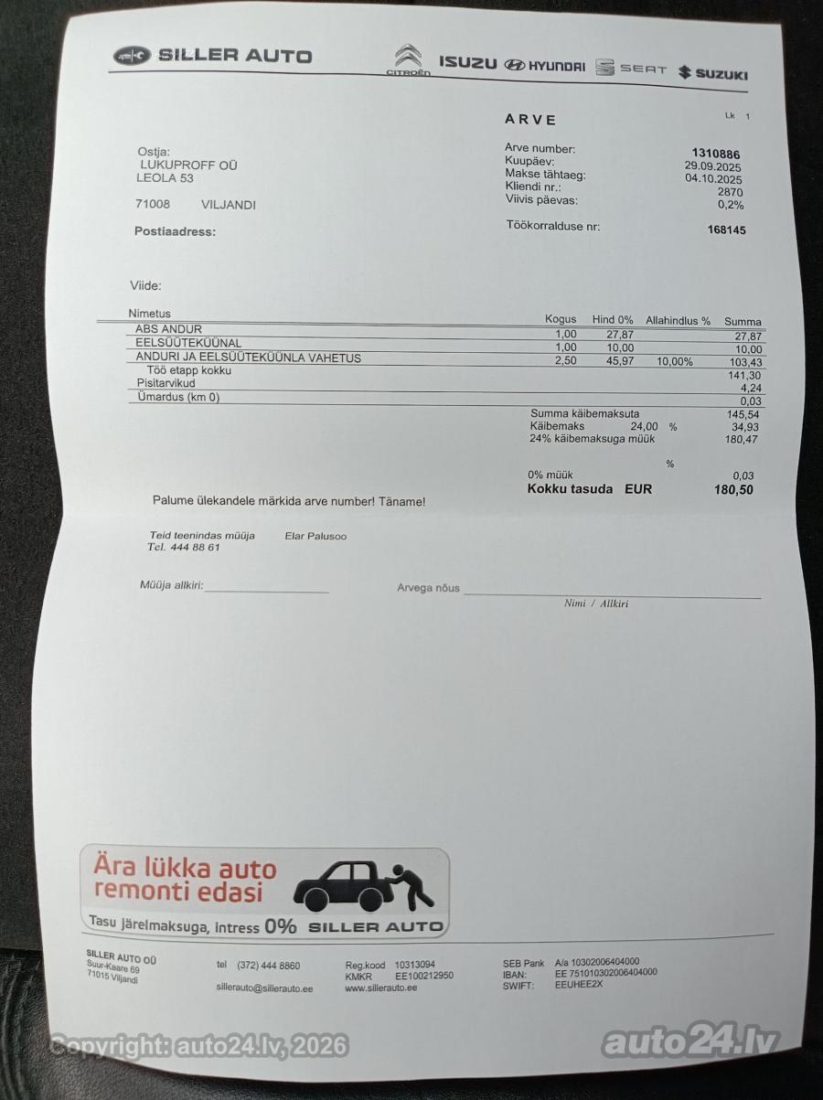 Черный Ауди Ку 7 2007 в Таллин, объемом двигателя 3.00 л и пробегом 413 тыс. км за 8500 €, фото 22 на AUTOMOTO.COM.LV