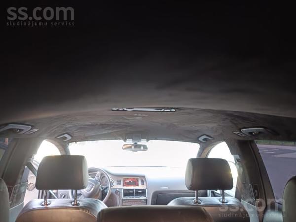 Black Audi Q7 2007 in Riga, with an engine capacity of 3.00 L and mileage of 291 thousand km for 5800 €, photo 3 on AUTOMOTO.COM.LV