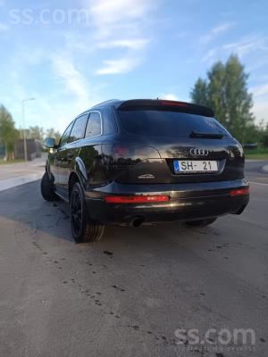 Черный Ауди Ку 7 2007 в Рига, объемом двигателя 3.00 л и пробегом 291 тыс. км за 5800 €, фото 12 на AUTOMOTO.COM.LV