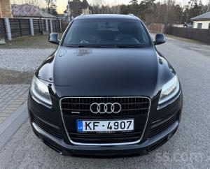 Черный Ауди Ку 7 2007 в Рига, объемом двигателя 3.00 л и пробегом 338 тыс. км за 5290 €, фото 6 на AUTOMOTO.COM.LV
