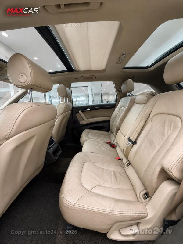 Black Audi Q7 2007 in Tallinn, with an engine capacity of 3.00 L and mileage of 434 thousand km for 3199 €, photo 10 on AUTOMOTO.COM.LV