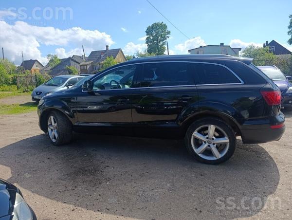 Melns Audi Q7 2007 Rēzekne, ar dzinēja tilpumu 3.00 L un nobraukumu 249 tūkst. km par 7500 €, foto 7 vietnē AUTOMOTO.COM.LV