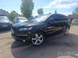 Melns Audi Q7 2007 Rēzekne, ar dzinēja tilpumu 3.00 L un nobraukumu 249 tūkst. km par 7500 €, foto  vietnē AUTOMOTO.COM.LV