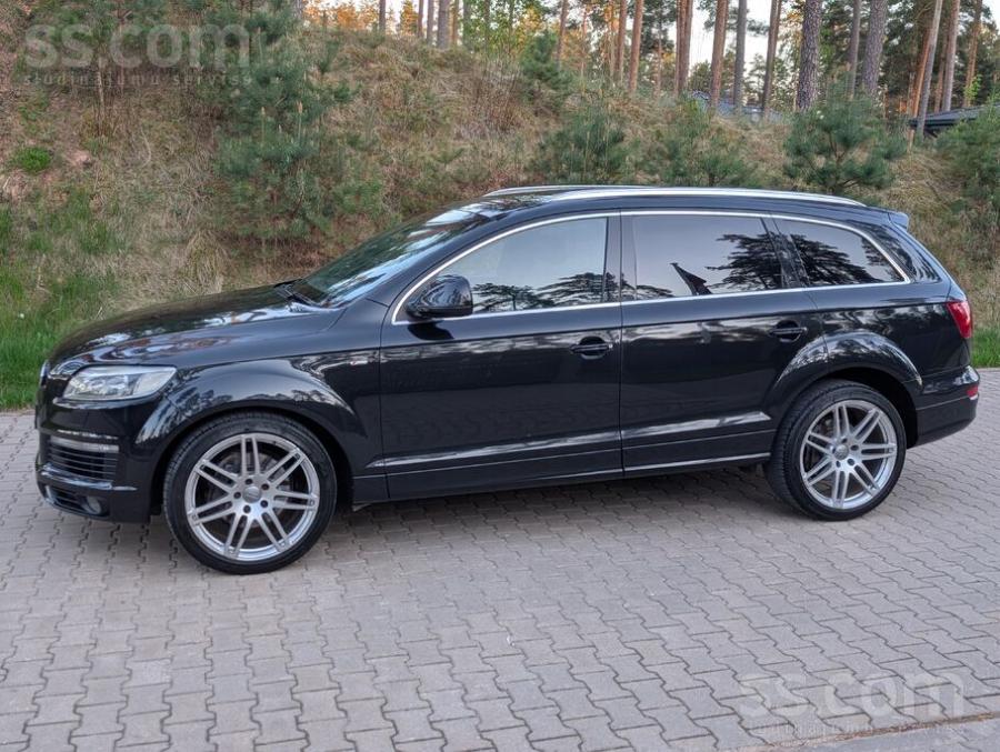 Melns Audi Q7 2007 Rīga, ar dzinēja tilpumu 3.00 L un nobraukumu 323 tūkst. km par 7500 €, foto 3 vietnē AUTOMOTO.COM.LV