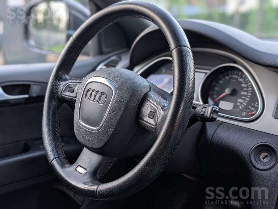 Melns Audi Q7 2007 Rīga, ar dzinēja tilpumu 3.00 L un nobraukumu 323 tūkst. km par 7500 €, foto 11 vietnē AUTOMOTO.COM.LV