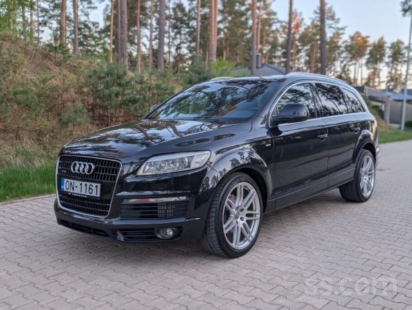 Черный Ауди Ку 7 2007 в Рига, объемом двигателя 3.00 л и пробегом 323 тыс. км за 6750 €, фото 1 на AUTOMOTO.COM.LV