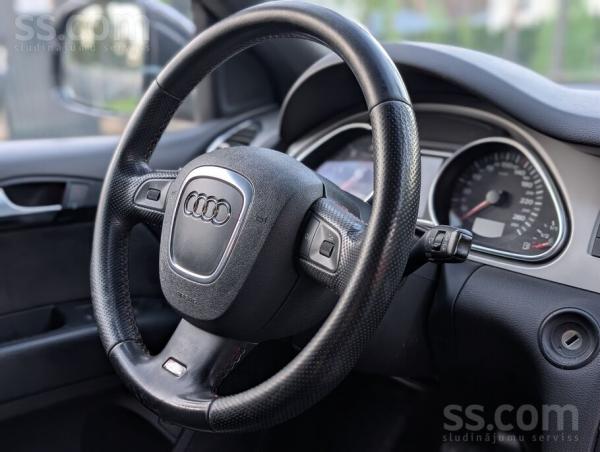 Черный Ауди Ку 7 2007 в Рига, объемом двигателя 3.00 л и пробегом 323 тыс. км за 6750 €, фото 10 на AUTOMOTO.COM.LV
