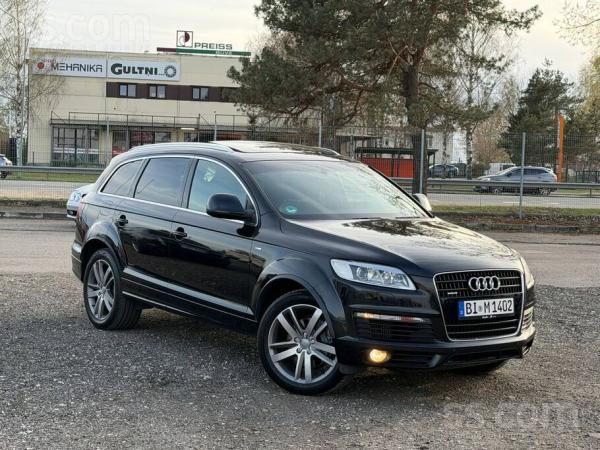 Черный Ауди Ку 7 2007 в Рига, объемом двигателя 4.20 л и пробегом 0 тыс. км за 7490 €, фото 3 на AUTOMOTO.COM.LV