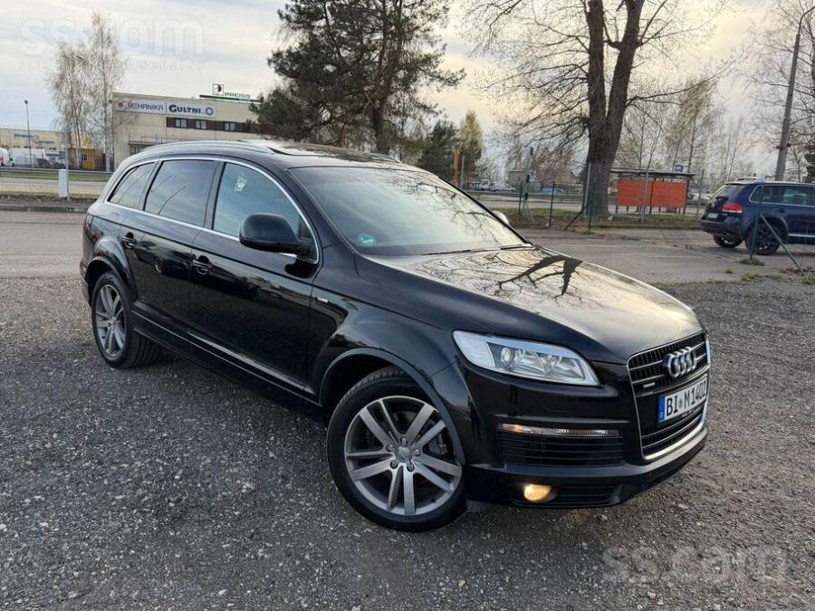 Melns Audi Q7 2007 Rīga, ar dzinēja tilpumu 4.20 L un nobraukumu 0 tūkst. km par 7490 €, foto 6 vietnē AUTOMOTO.COM.LV