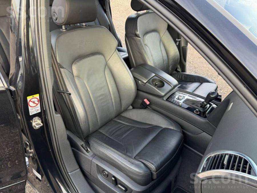 Melns Audi Q7 2007 Rīga, ar dzinēja tilpumu 4.20 L un nobraukumu 0 tūkst. km par 7490 €, foto 19 vietnē AUTOMOTO.COM.LV
