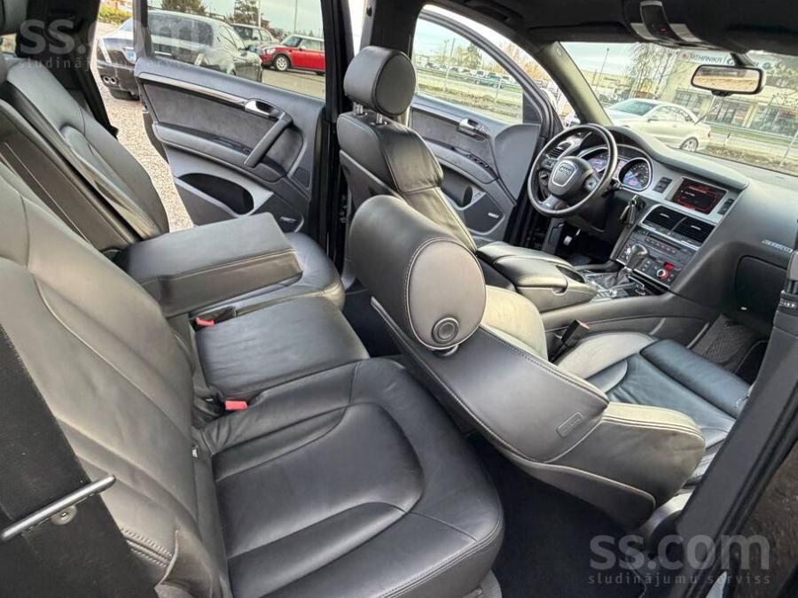 Melns Audi Q7 2007 Rīga, ar dzinēja tilpumu 4.20 L un nobraukumu 0 tūkst. km par 7490 €, foto 22 vietnē AUTOMOTO.COM.LV