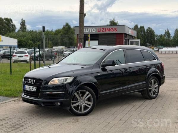 Melns Audi Q7 2007 Rīga, ar dzinēja tilpumu 4.20 L un nobraukumu 0 tūkst. km par 7950 €, foto 5 vietnē AUTOMOTO.COM.LV