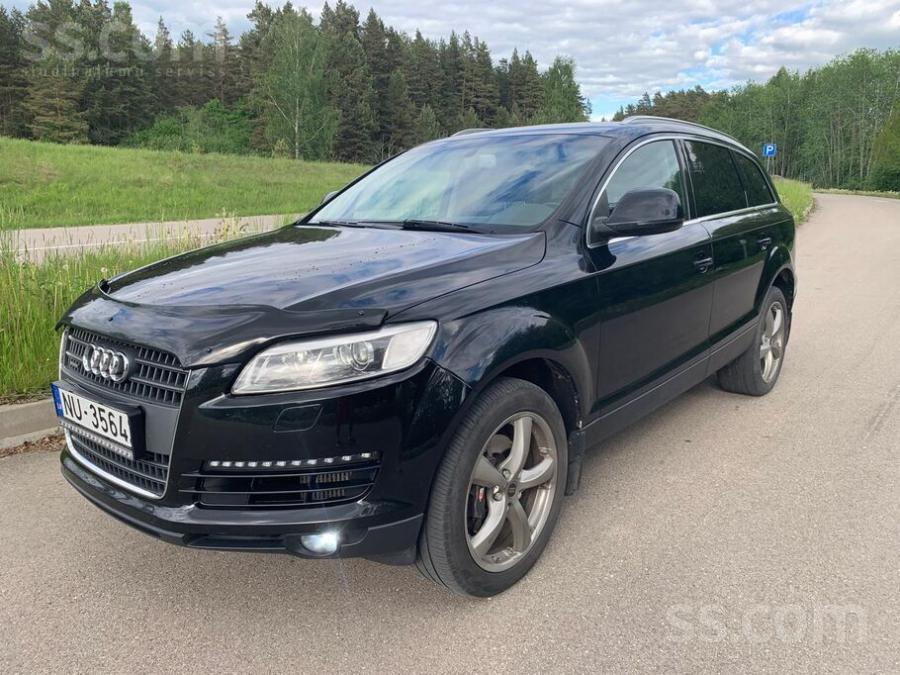 Черный Ауди Ку 7 2007 в Тукумс, объемом двигателя 3.00 л и пробегом 322 тыс. км за 8234 €, фото 3 на AUTOMOTO.COM.LV