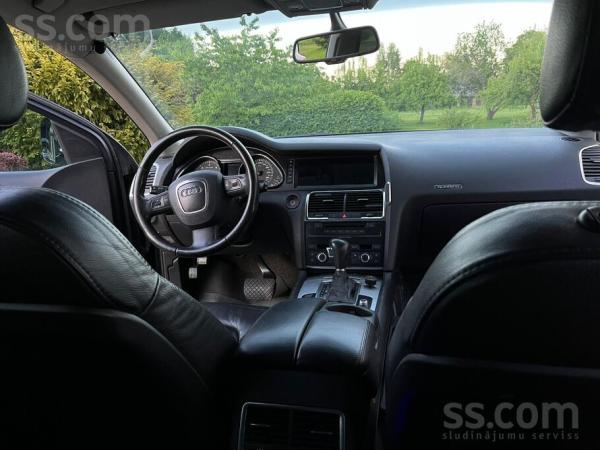 Черный Ауди Ку 7 2007 в Тукумс, объемом двигателя 3.00 л и пробегом 322 тыс. км за 8234 €, фото 7 на AUTOMOTO.COM.LV