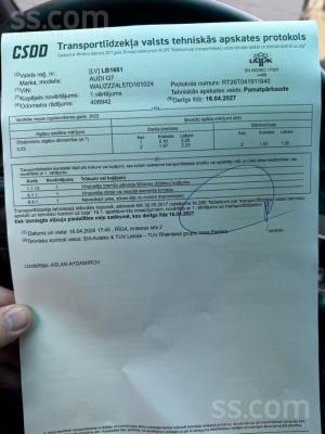 Черный Ауди Ку 7 2007 в Рига, объемом двигателя 4.20 л и пробегом 0 тыс. км за 6550 €, фото 16 на AUTOMOTO.COM.LV