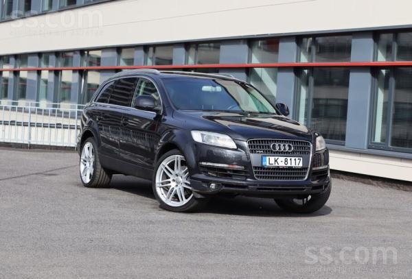 Melns Audi Q7 2007 Rīga, ar dzinēja tilpumu 3.00 L un nobraukumu 273 tūkst. km par 4980 €, foto 1 vietnē AUTOMOTO.COM.LV