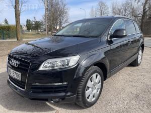 Black Audi Q7 2007 in Riga, with an engine capacity of 3.00 L and mileage of 245 thousand km for 7490 €, photo  on AUTOMOTO.COM.LV