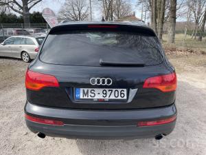 Black Audi Q7 2007 in Riga, with an engine capacity of 3.00 L and mileage of 245 thousand km for 7490 €, photo 5 on AUTOMOTO.COM.LV