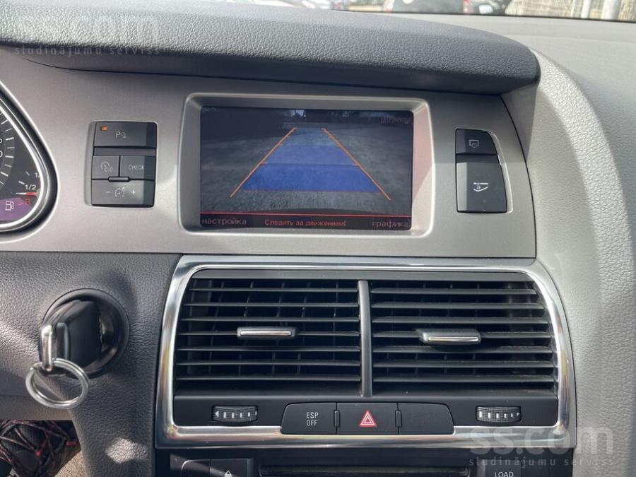 Black Audi Q7 2007 in Riga, with an engine capacity of 3.00 L and mileage of 245 thousand km for 7490 €, photo 26 on AUTOMOTO.COM.LV
