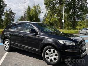Черный Ауди Ку 7 2007 в Рига, объемом двигателя 3.00 л и пробегом 338 тыс. км за 5290 €, фото 3 на AUTOMOTO.COM.LV