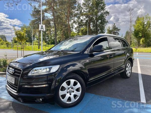 Черный Ауди Ку 7 2007 в Рига, объемом двигателя 3.00 л и пробегом 338 тыс. км за 5290 €, фото 5 на AUTOMOTO.COM.LV