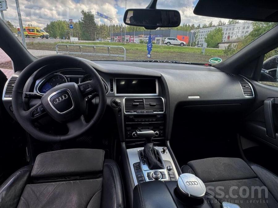 Черный Ауди Ку 7 2007 в Даугавпилс, объемом двигателя 3.00 л и пробегом 310 тыс. км за 5200 €, фото 5 на AUTOMOTO.COM.LV